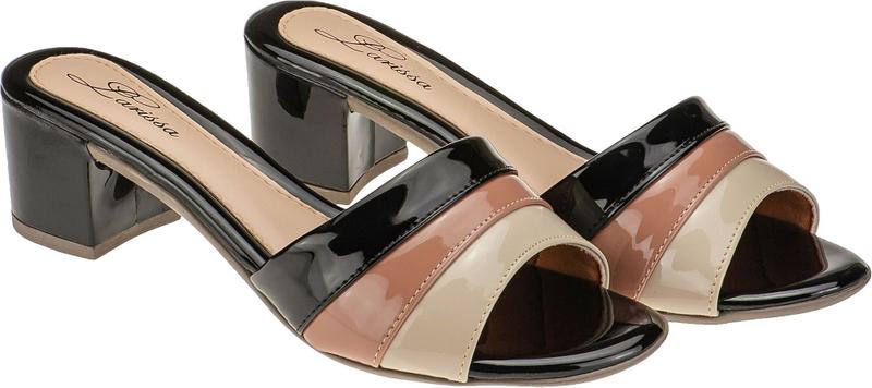 Tamanco Social Feminino Salto Baixo Confortavel Barato - Larissa ...