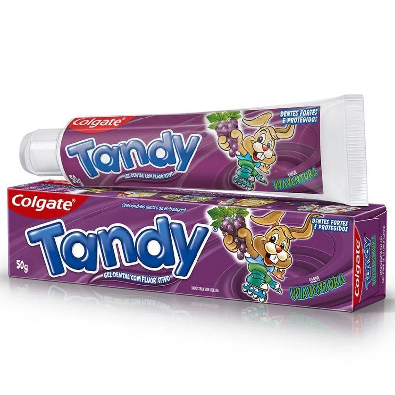 Tandy Creme Dental Infantil Uva Ventura 50g - Creme e Gel Dental ...