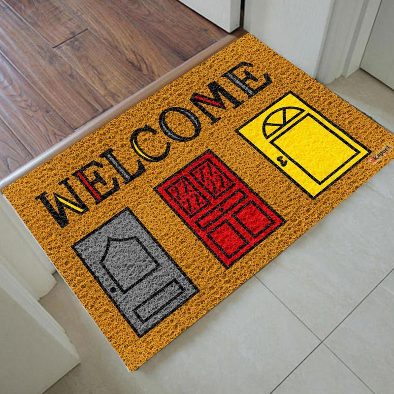 Tapete Capacho Personalizado - Welcome portas 60x40 - Kapart - Capacho ...