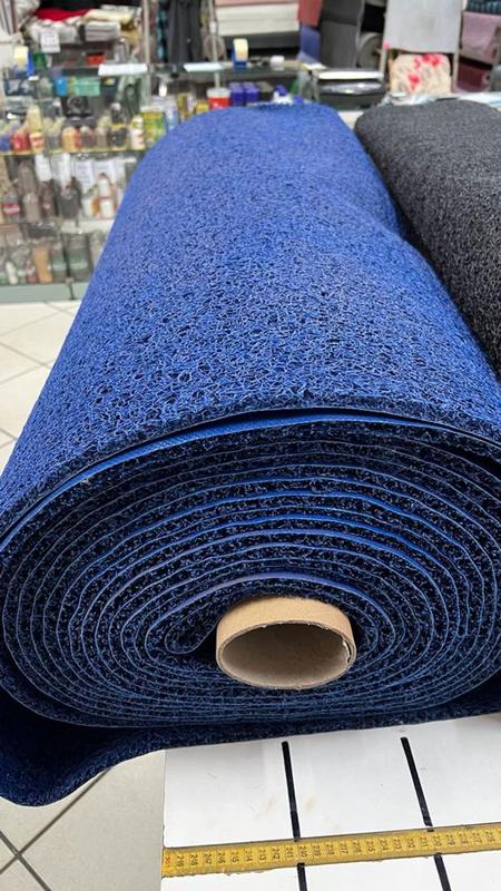 Tapete Capacho Vinil Azul No Metro 1,20 x 1,00 - Laercio Estofados ...