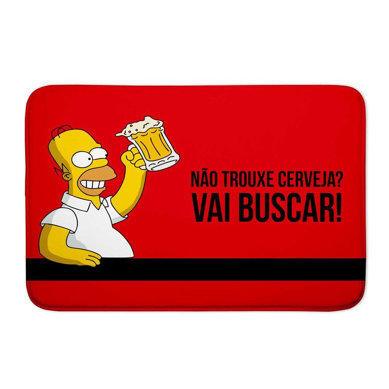 Tapete de Borracha Não Trouxe Cerveja - Novadecora - Capacho / Tapete ...