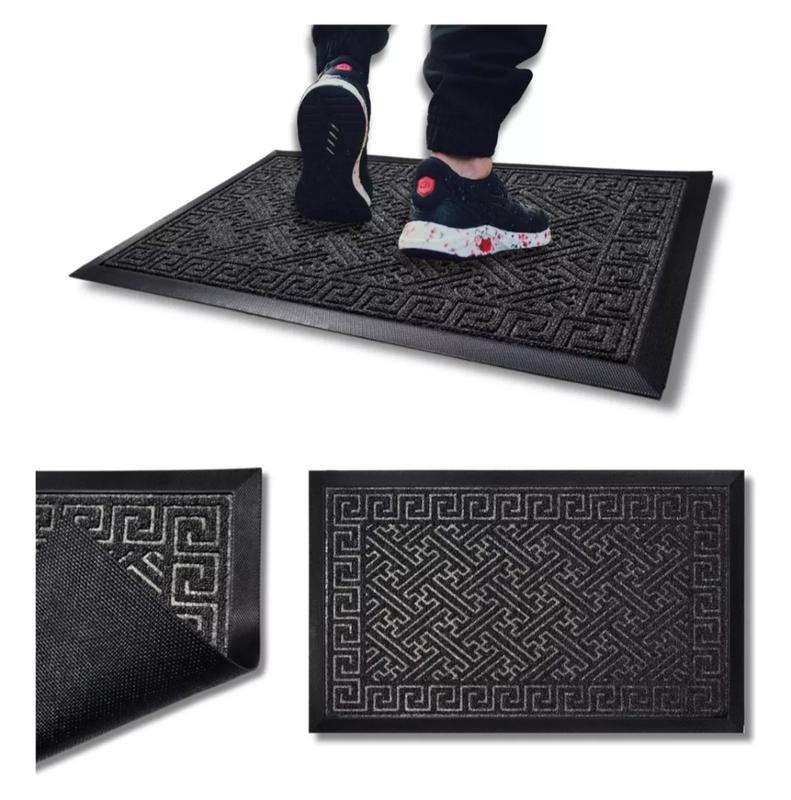 Tapete Entrada Porta Lima 60x90 Grafite Niazitex - Capacho / Tapete de ...