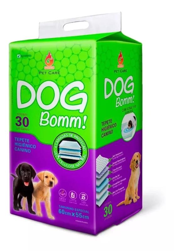 Tapete Higiênico Dog Boom com 30 unidades 60cm x 55cm - Phoenix ...
