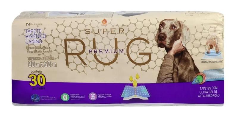 Tapete Higiênico Hug Super Premium 30 unidades - 60x80 - Phoenix ...