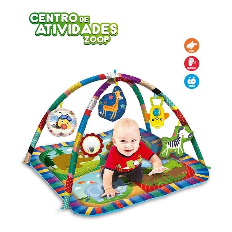 Tapete Mobile Lavável Zoop Toys Atividades Recreativas de ...