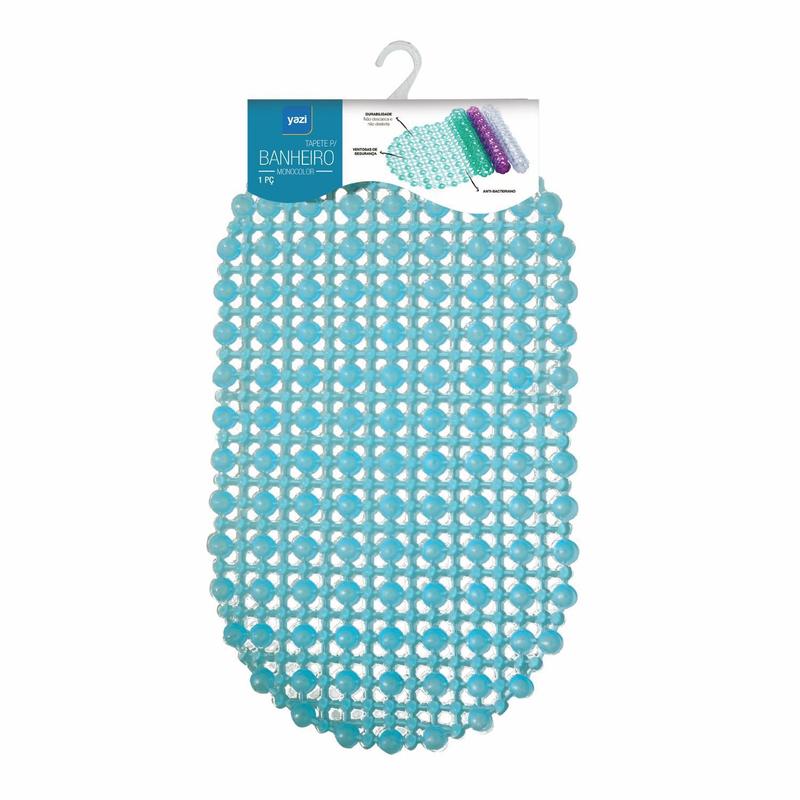 Tapete para Box Antiderrapante Unicolor Yazi - Tapete para Box ...