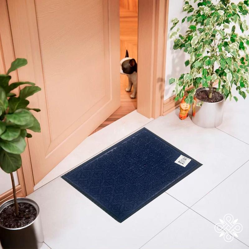 Tapete para Porta de Entrada Emborrachado 40 x 60cm - Hiper Textil ...