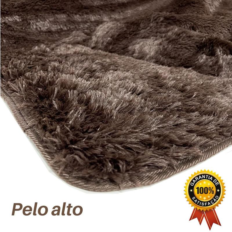 Tapete Peludo Felpudo 2,00 x 2,50 Sala Quarto Macio - Tex Fine - Tapete ...