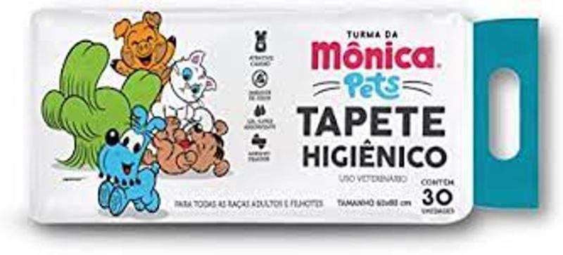 TAPETE TURMA DA MONICA PET 30 un - sano pet - Tapetes Higiênicos ...
