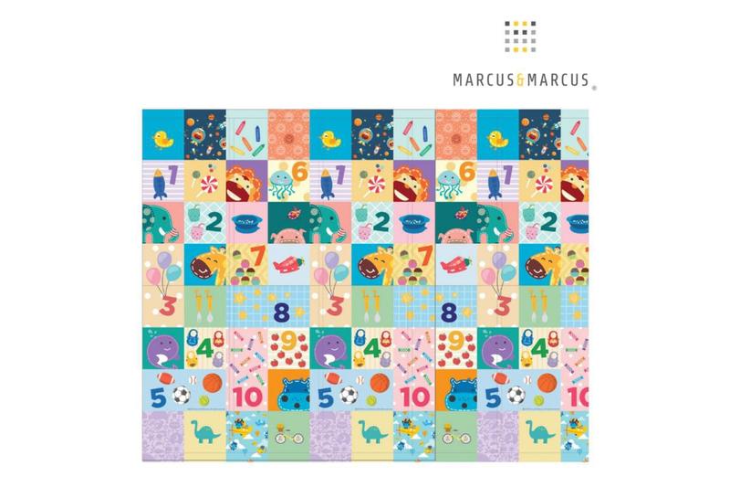 Tapete xpe dobrável reversível abc marcus e marcus - Tatame - Magazine ...