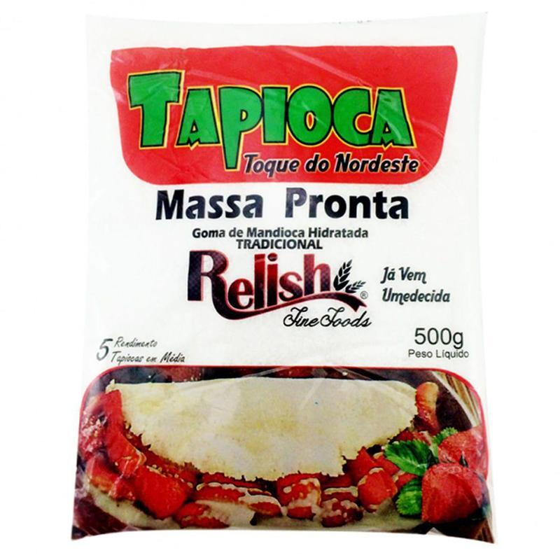 Tapioca Massa Pronta 500g - Relish - Tapiocando - Tapioca - Magazine Luiza
