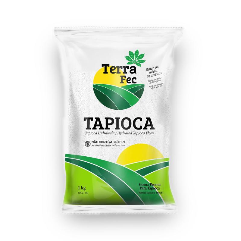 Tapioca Terra Fec - Goma pronta para tapioca 1 kg - Tapioca - Magazine ...