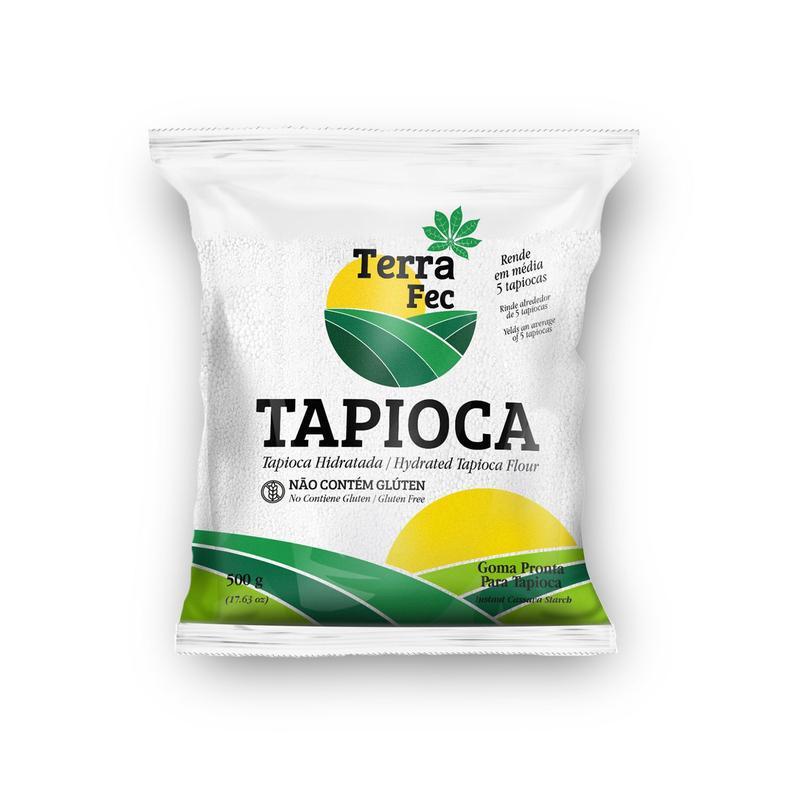 Tapioca Terra Fec - Goma pronta para tapioca 500 g - Tapioca - Magazine ...