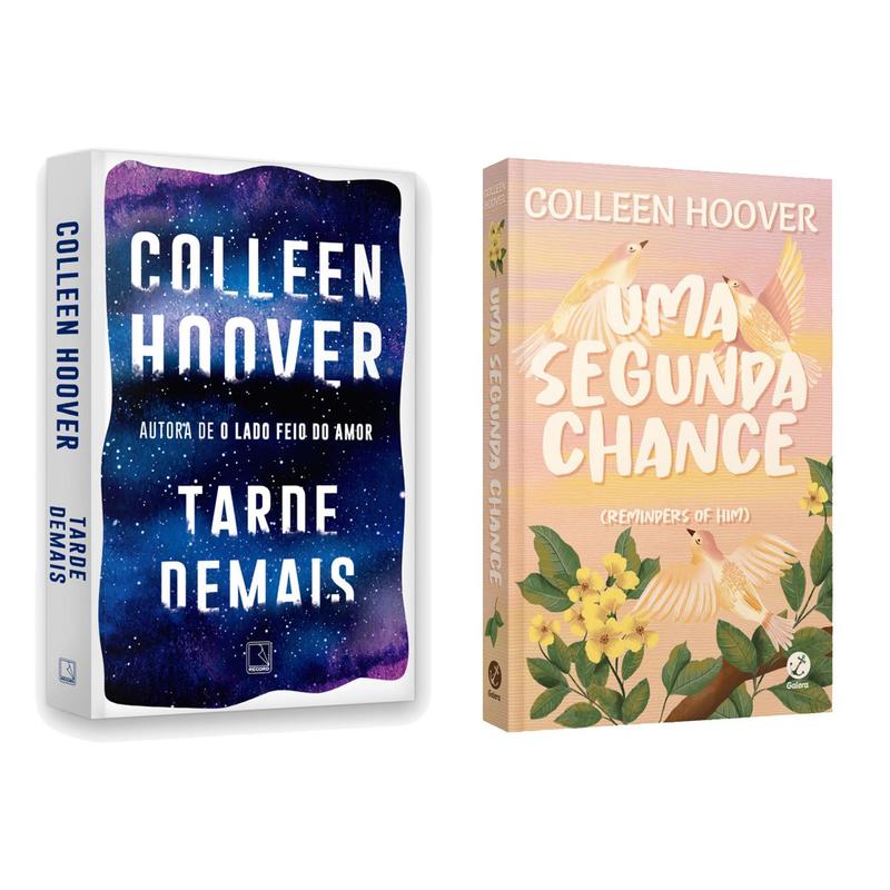 Tarde demais - Colleen Hoover + Uma segunda chance - Colleen Hoover ...
