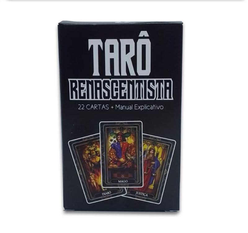 Tarot Renascentista 22 cartas com manual explicativo - Flash - Tarô ...