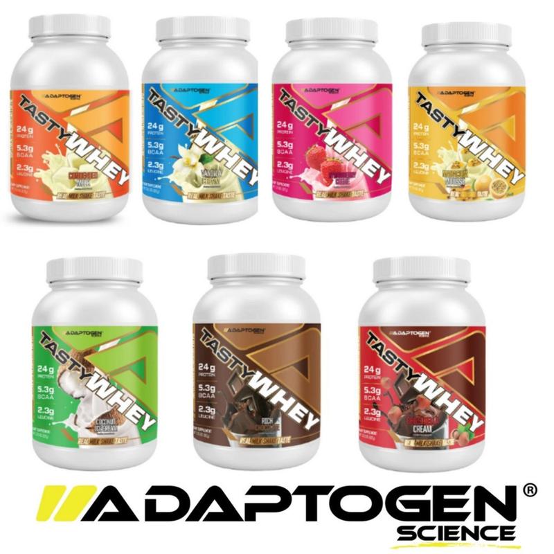 Tasty Whey 3W Gourmet 900g Proteina WPC WPI WPH Adaptogen Science ...