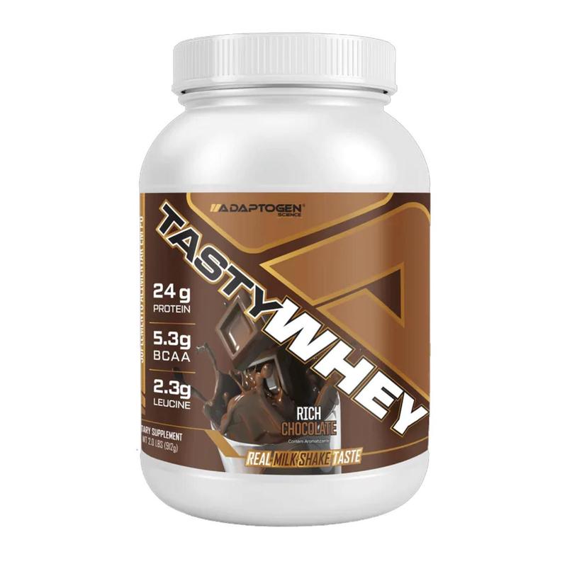 Tasty Whey Chocolate Rich Adaptogen 900g Real Milk Shake - Whey Protein ...