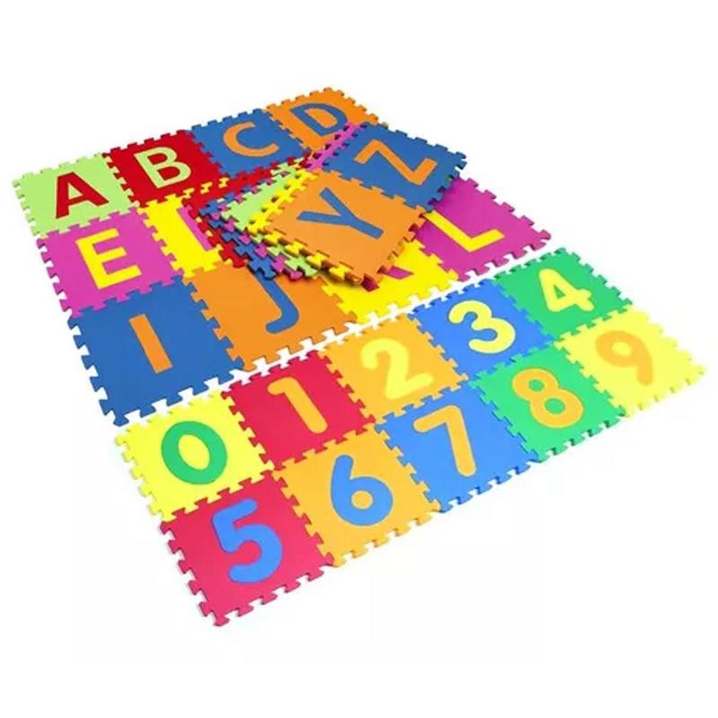 Tatame Infantil Eva Alfabeto Tapete Educativo Abc Números - Top Brink ...