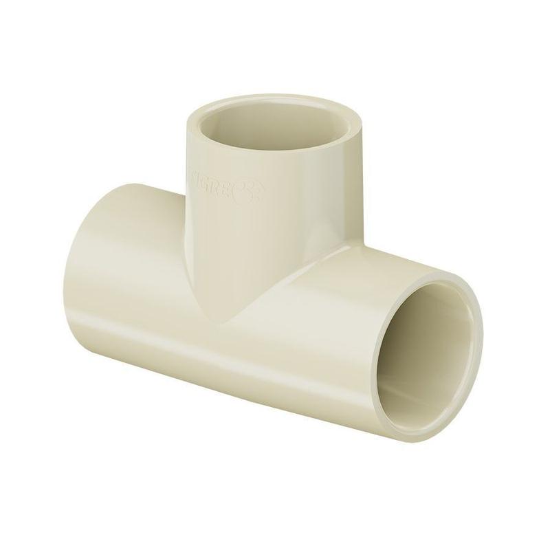 Tê Soldável 90º Aquatherm CPVC 22mm Tigre - Conexão Hidráulica T ...