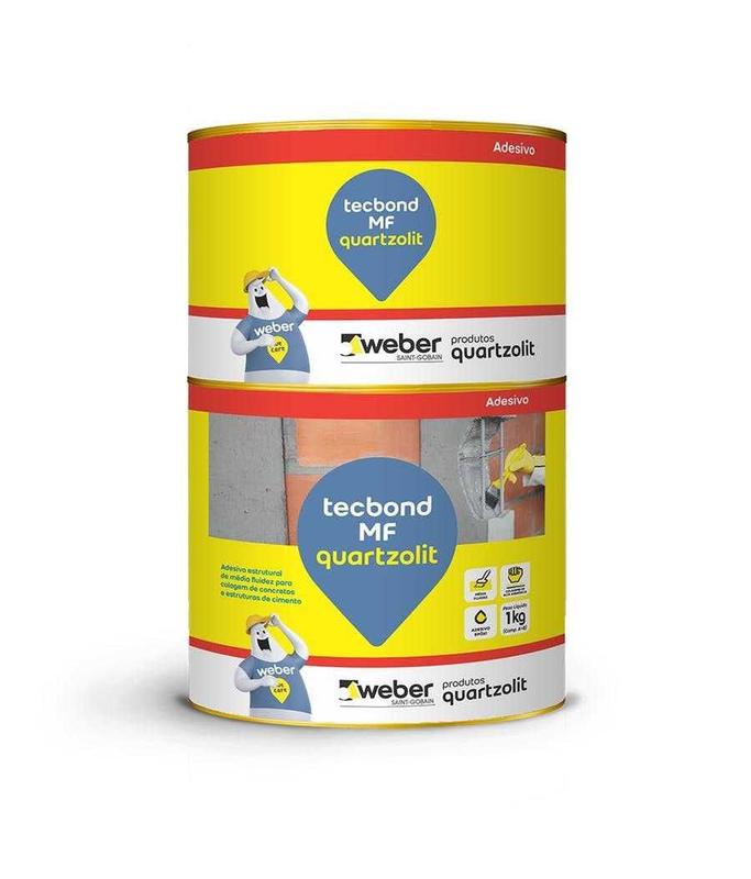 Tecbond Mf 1.0kg Quartzolit - ANCHORTEC QUARTZOLIT - Adesivo Epóxi ...