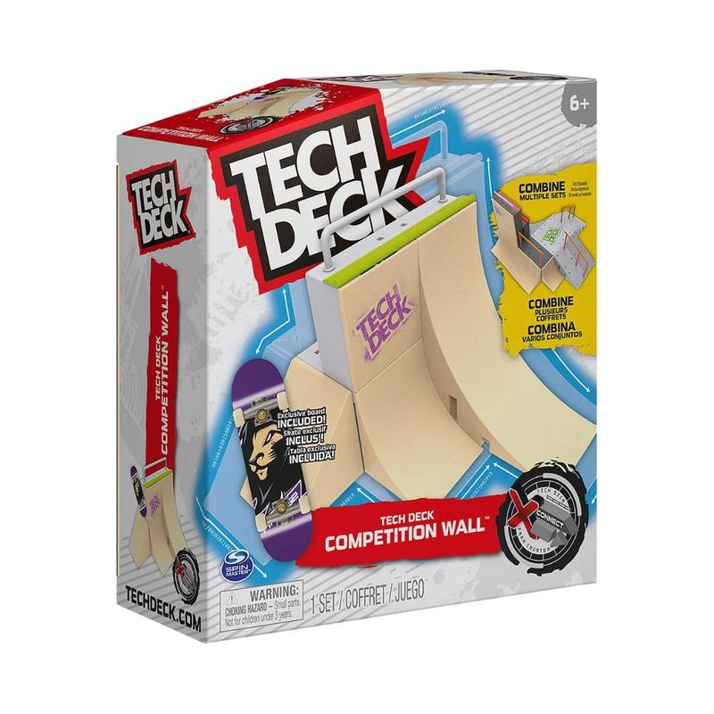 Tech Deck Pista Competition Wall Skate de Dedo E Rampas 2894 - Sunny ...