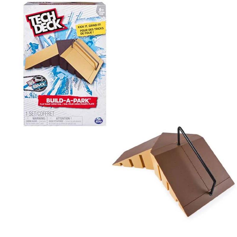 Tech Deck Rampa Build-A-Park - Flat Ramp Grind Rail - Multikids - Skate ...