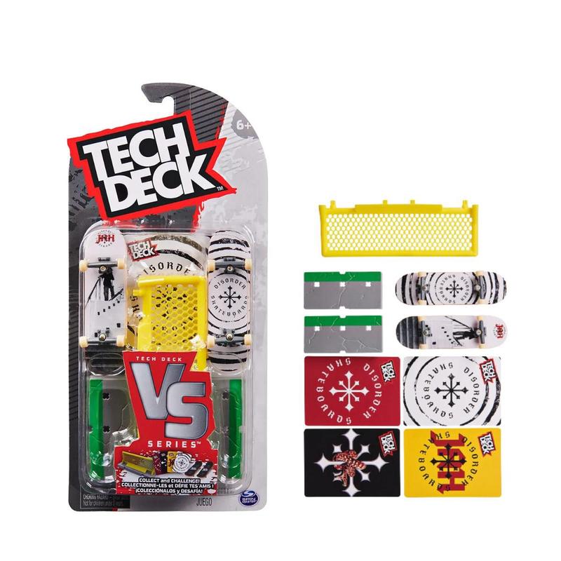 Tech Deck Vs Series Pack 2 Skates + 1 Obstáculo E Cards - Sunny - Skate ...