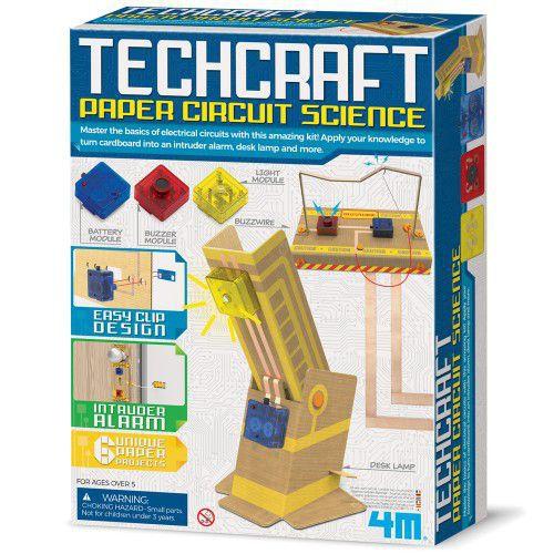 Techcraft Circuito Elétrico de Papel - 4M - Papéis - Magazine Luiza