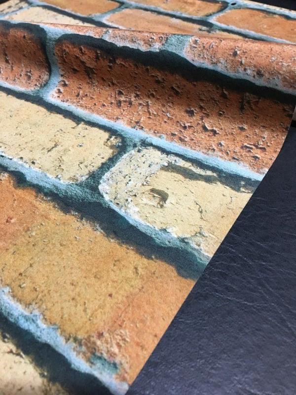 Tecido Colante Tijolo Natural 3D - Você Revest - Tecidos - Magazine Luiza