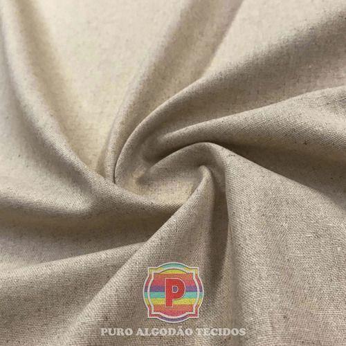Tecido Puro Linho/linhão Premiun - Rolo Com 30 X 1,40 Mt - PURO ALGODÃO ...