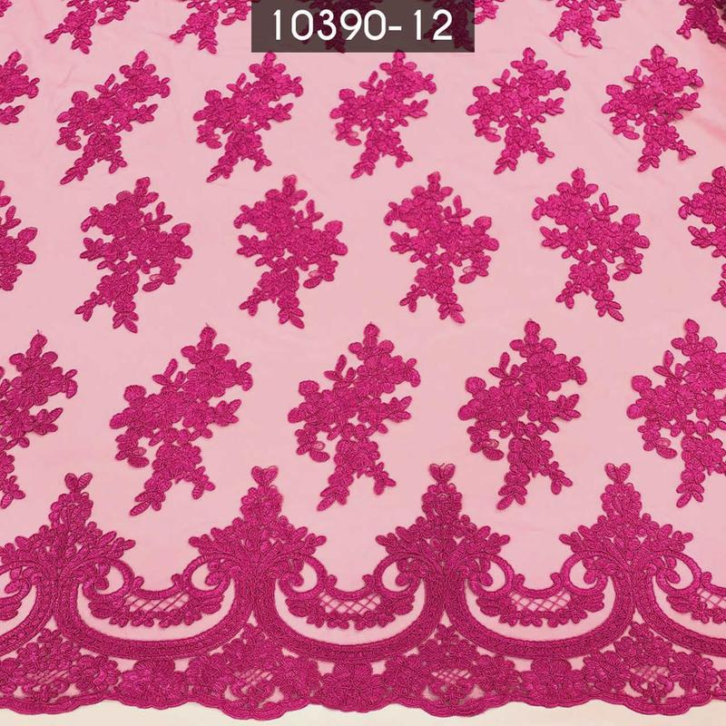 Tecido Renda Tule Soutache Pink - Ribnits - Tecido Tule - Magazine Luiza
