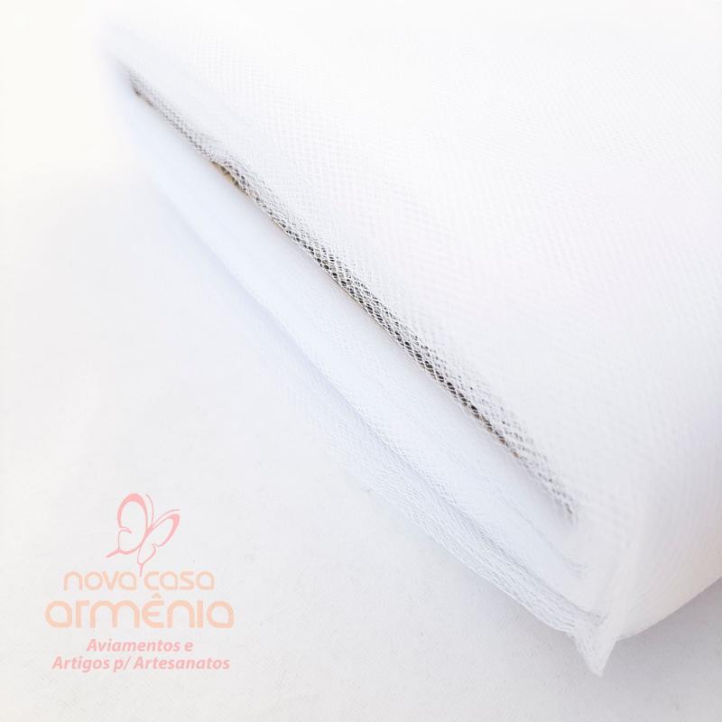 Tecido Tule Branco Medida 50m X 120cm Peça Fechada - NCA - Tecido Tule ...