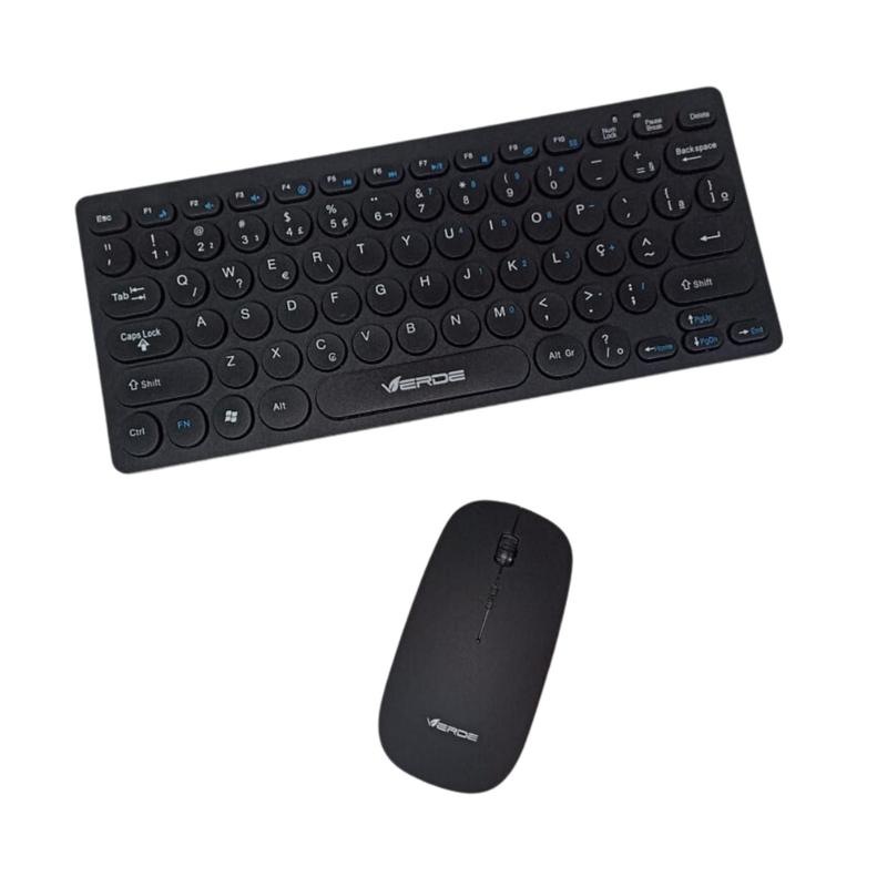 Teclado E Mouse Wireless Para Tablet Amazon Fire Hd 10 2021 - Fam - Kit ...