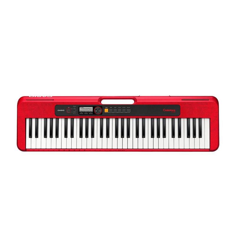 Teclado eletrônico com 61 teclas tela LCD Casio CTS 200 RD Teclado ...