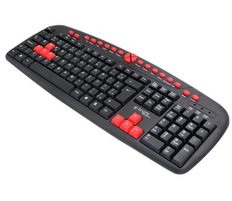Teclado gamer Bright multimidia - TecSmart - Teclado - Magazine Luiza