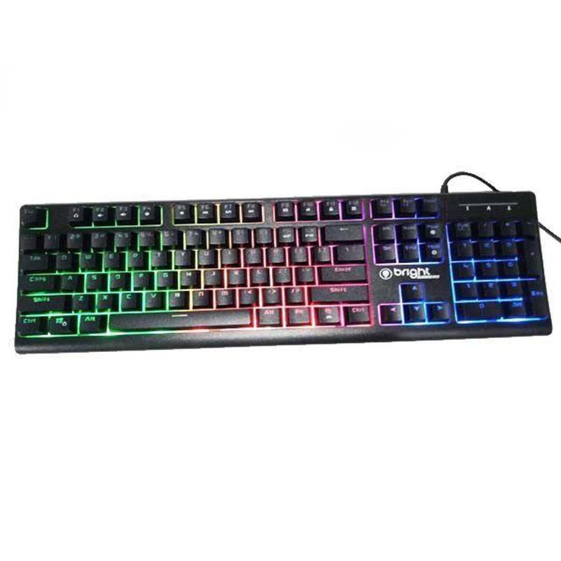 Teclado Gamer Iluminado Bright Semi-Mecânico - Teclado Gamer - Magazine ...