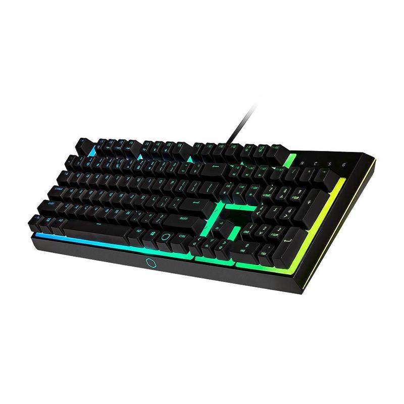 Teclado Gamer Semi Mecânico RGB ABNT2 MK110 Cooler Master - Teclado ...