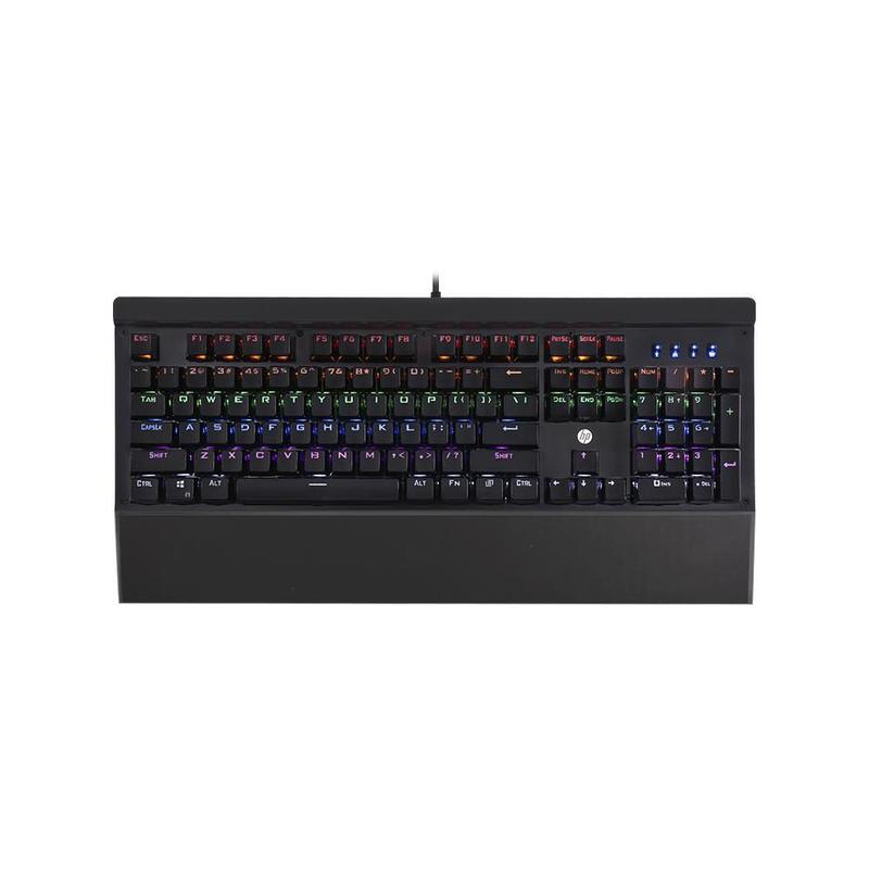 Teclado Gamer USB HP GK500 Mecânico, Com Led, ABNT2, Anti-ghost - Teclado - Magazine Luiza