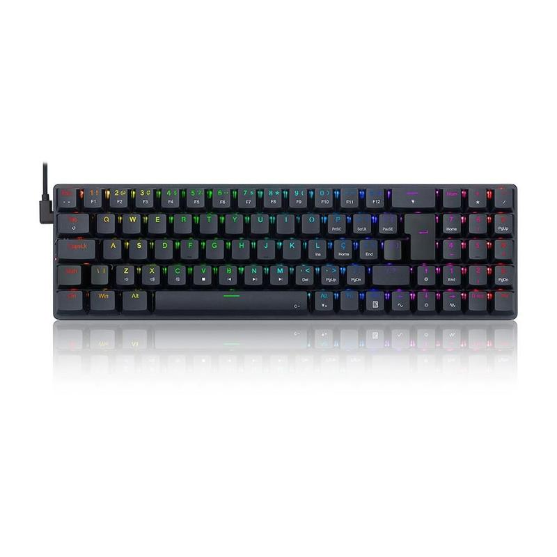 Teclado Mecânico Gamer Redragon Ashe, RGB, Switch Red, N-Keys, ABNT2 ...