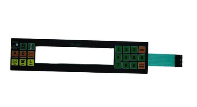 Teclado membrana controle terminal de dados newtrack td-40sp 98.09.023 ...