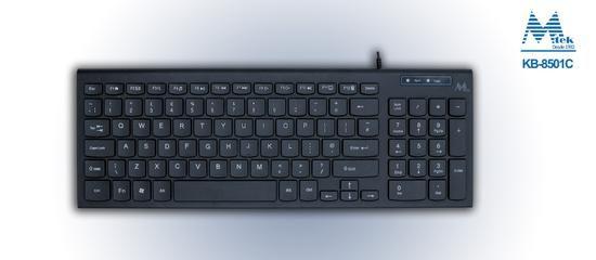 Teclado Mtek KB-8501C USB Portugues Preto - Teclado - Magazine Luiza