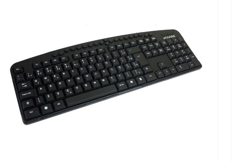 Teclado Multimidia Daily USB ABNT II Mymax MKS-VSC8168 preto 107 Teclas ...