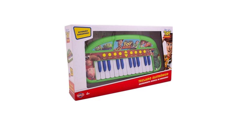 Teclado Musical Infantil Toy Story - Toyng - Piano / Teclado de ...