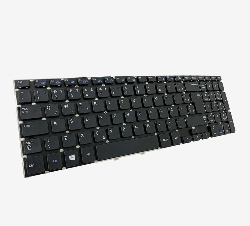 Teclado Para Notebook Samsung Expert 23 Np270e5k-xw1br Preto - Neide ...