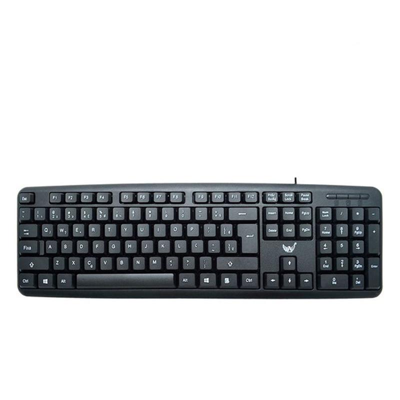 Teclado Para Pc Com Fio Tecla Macia ABNT 2 - Altomex - Teclado ...