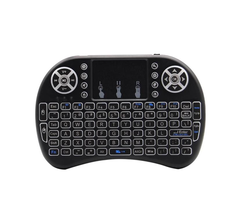 Teclado Portátil Iluminado Sem Fio Usb Pc Com Led 3 Cpres - Mini ...