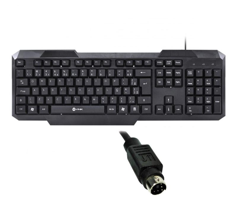 Teclado Ps2 Corp Abnt2 Cabo 1.8 Metros 107 Teclas Ct200 - Costa ...