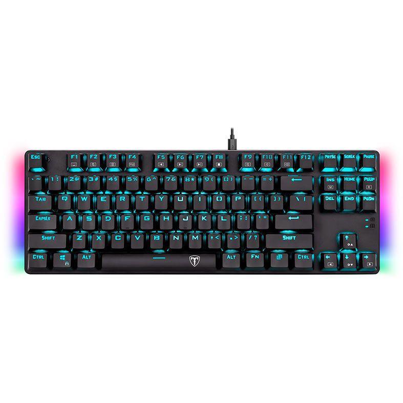 Teclado usb gamer mecanico t-dagger bali t-tgk311-bl pto - Teclado ...