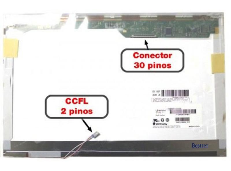 Tela 15.4 Lcd Para Notebook Auo B154Ew08 V1 A Confira! - Bestter - Tela ...