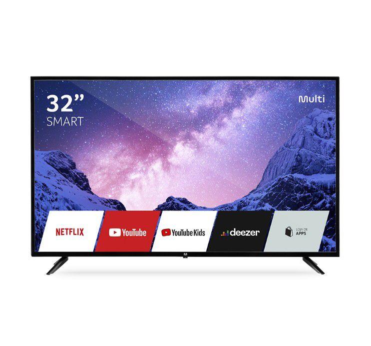 Tela 32 hd com funcao smart e wifi integrado - tl026 - Multilaser ...